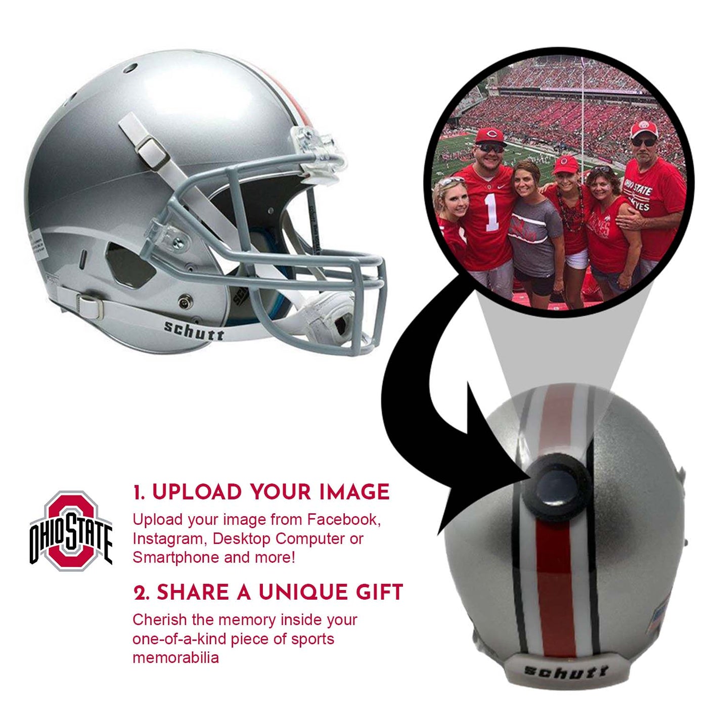 Ohio State Buckeyes College Football Collectible Mini Helmet | Picture ...