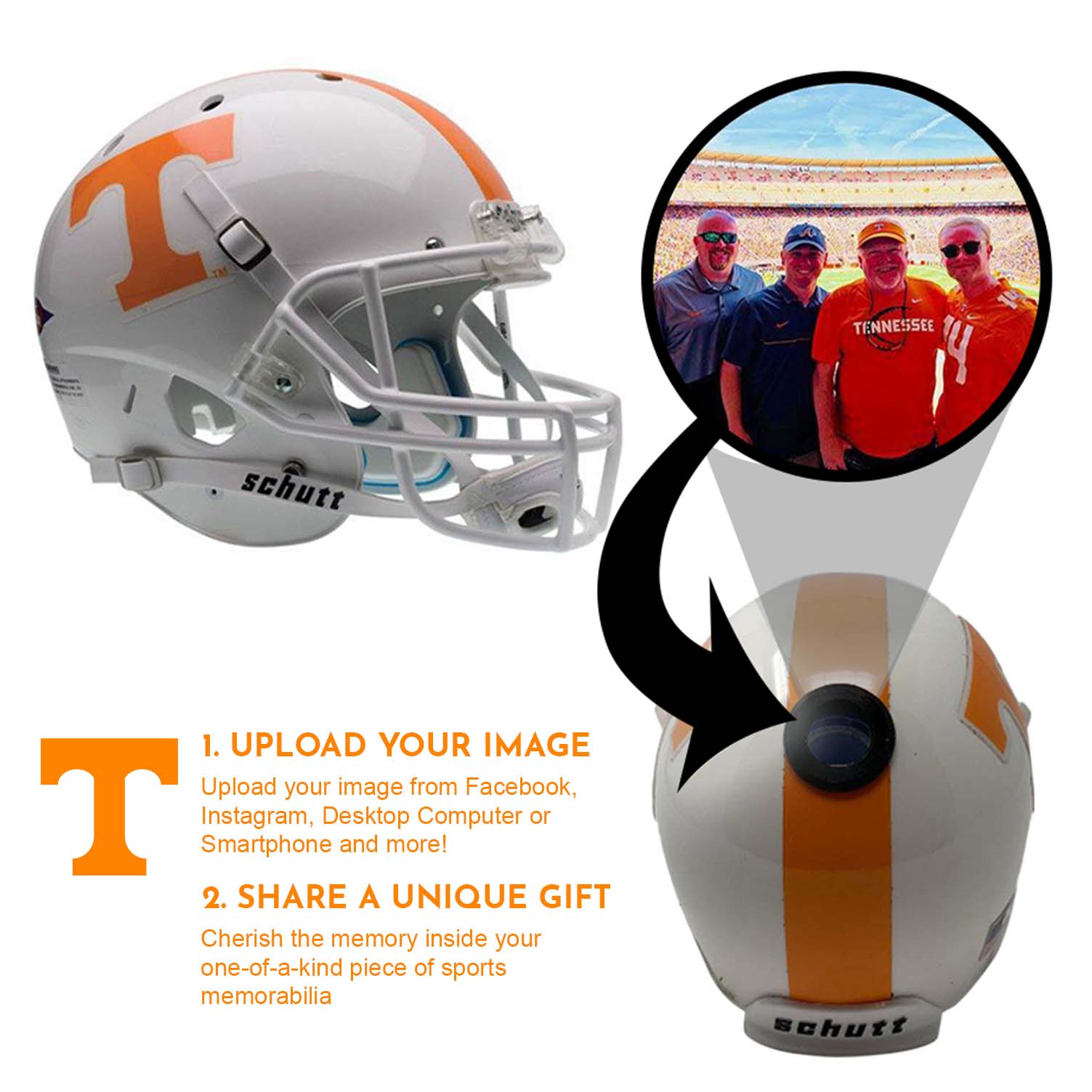 Tennessee Volunteers College Football Collectible Mini Helmet | Picture ...