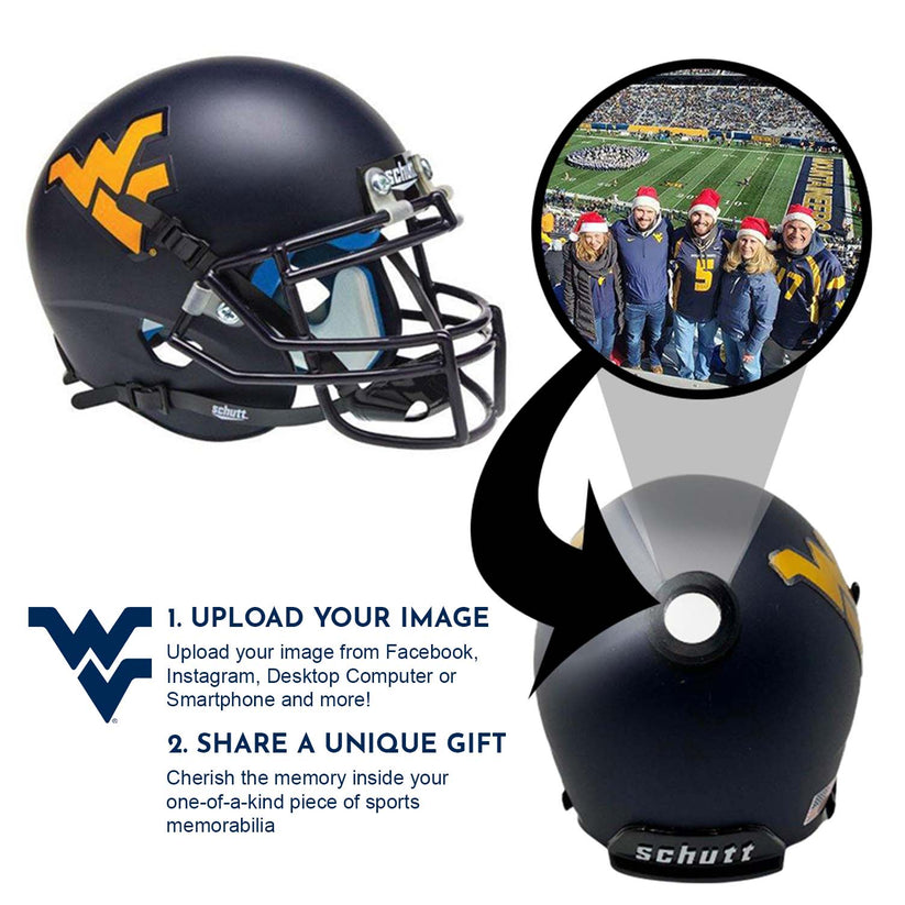 West Virginia Mountaineers College Football Collectible Mini Helmet ...