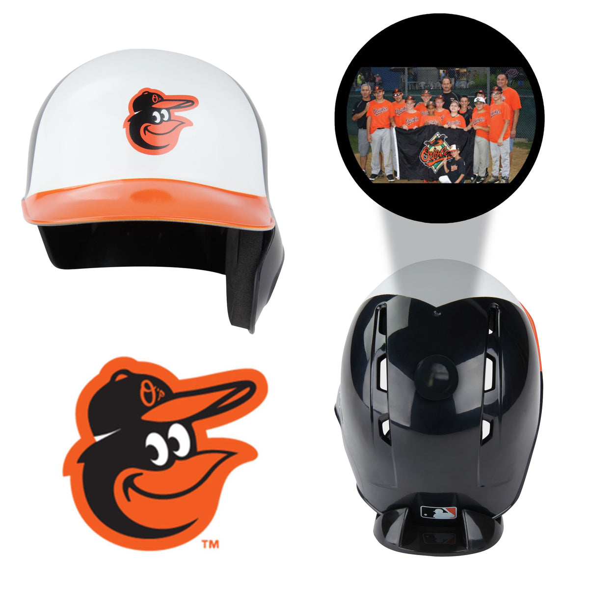 Baltimore Orioles MLB Collectible Mini Batting Helmet|Picture Inside ...