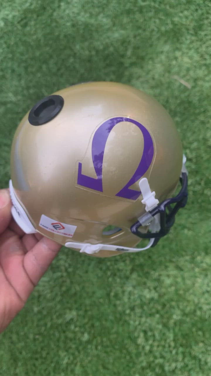 Omega Psi Phi Crossing Gifts | Omega Psi Phi Football Helmet – Fanz ...