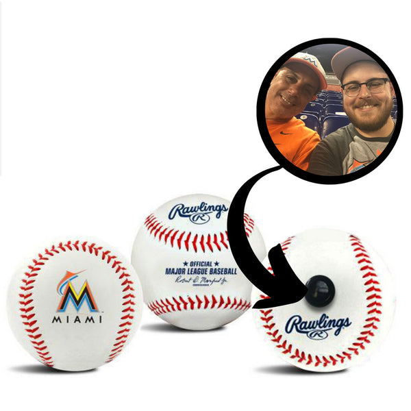 Miami Marlins MLB Collectible Baseball|Picture Inside|FANZ Collectibles ...