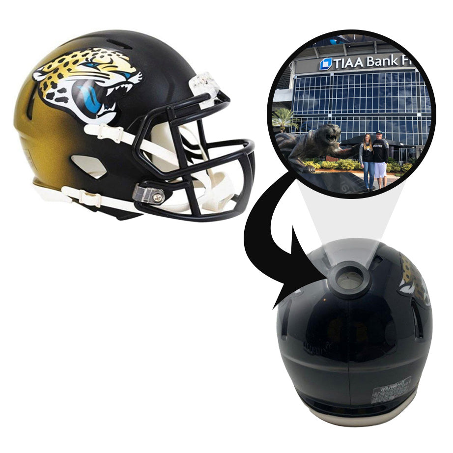 Jacksonville Jaguars NFL Collectible Mini Helmet|Picture Inside|FANZ ...