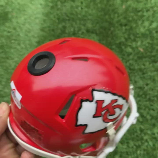 Kansas City Chiefs NFL Collectible Mini Helmet|Picture Inside|FANZ ...