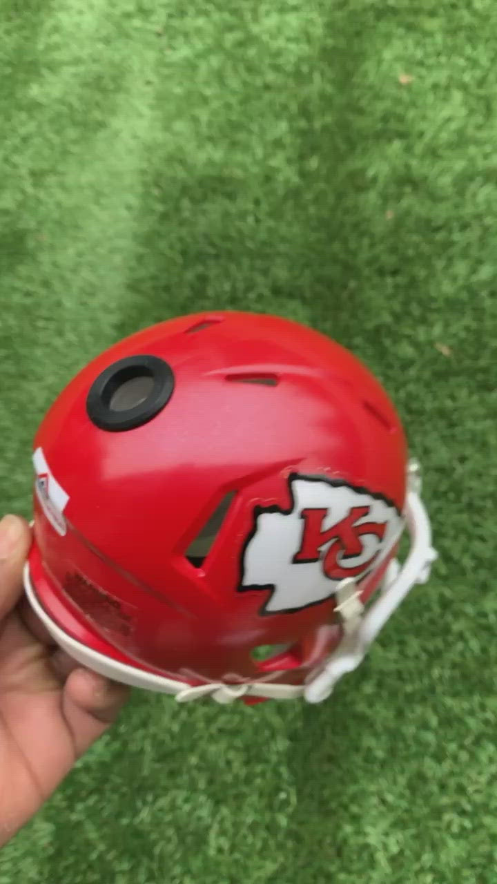 Kansas City Chiefs NFL Collectible Mini Helmet|Picture Inside|FANZ ...