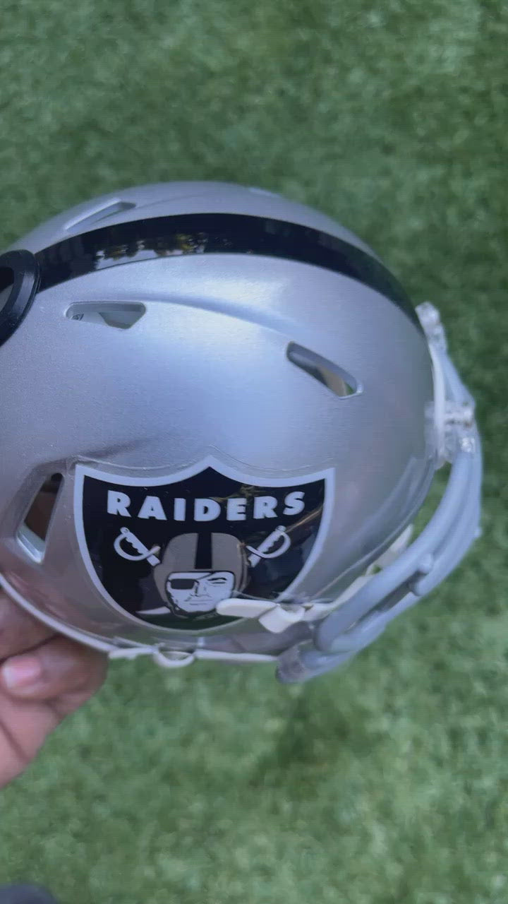Oakland Raiders NFL Collectible Mini Helmet|Picture Inside|FANZ ...